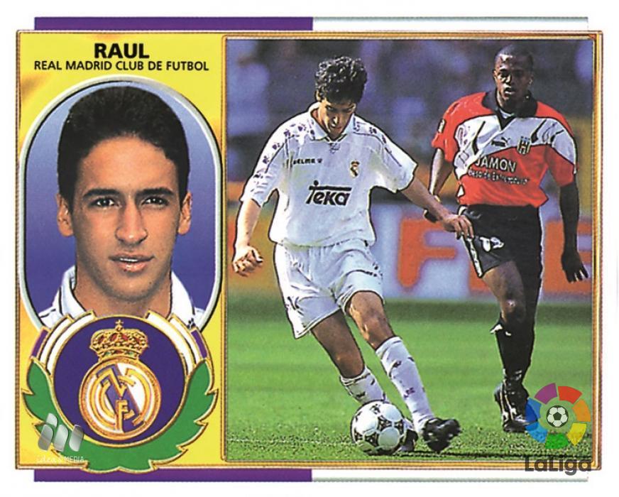 La trayectoria de Raúl González Blanco en LaLiga en cromos | LALIGA