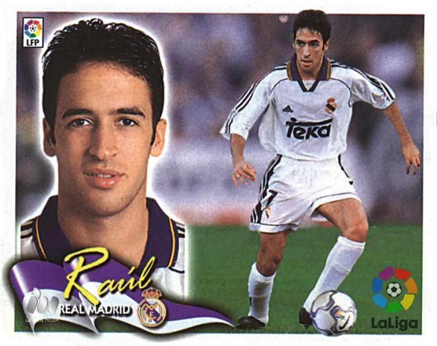 La trayectoria de Raúl González Blanco en LaLiga en cromos | LALIGA
