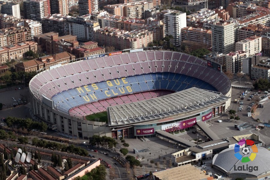 Liga BBVA stadiums, from the air | LaLiga