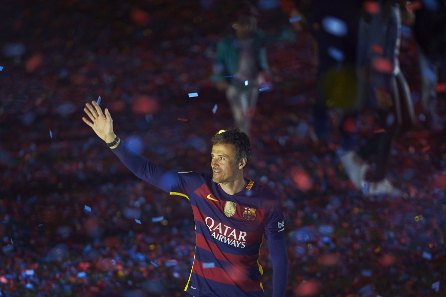 FC Barcelona's double celebrations in pictures | LALIGA