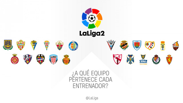 Who manages which team in LaLiga Santander LALIGA