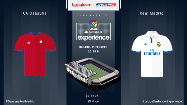 Lucky Bulsat and SportsMax subscribers set to take in CA Osasuna v Real ...