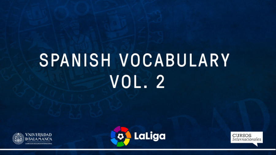 Spanish vocabulary Vol. 2 | LALIGA
