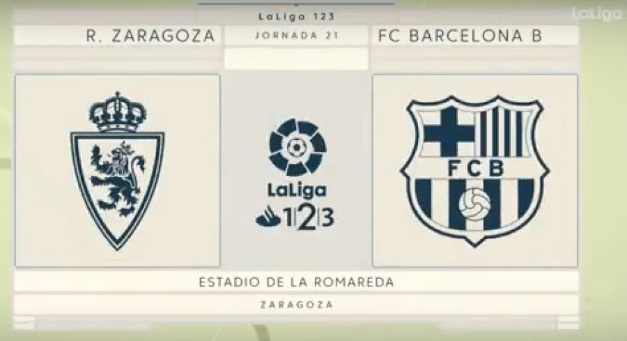 Previa del Real Zaragoza - FC Barcelona B | LaLiga