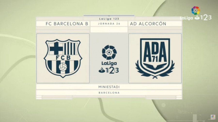 Previa del FC Barcelona B - AD Alcorcón | LaLiga