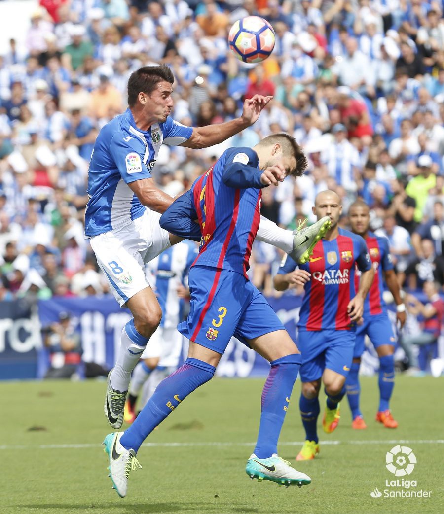 Las mejores imágenes del CD Leganés - FC Barcelona | LALIGA