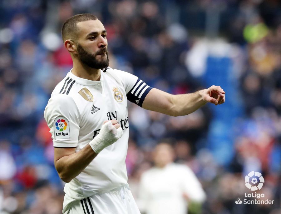 Karim Benzema: a constant threat in the air | LALIGA