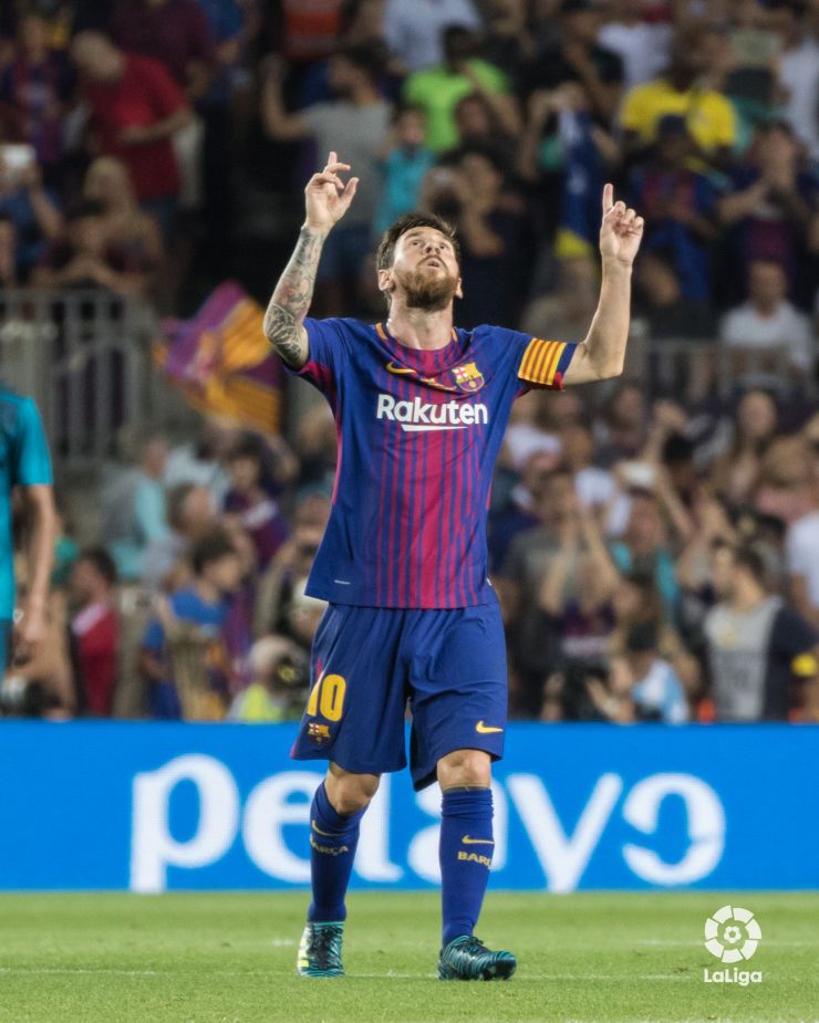 Messi passes the 350-goal mark in LaLiga Santander! | LaLiga