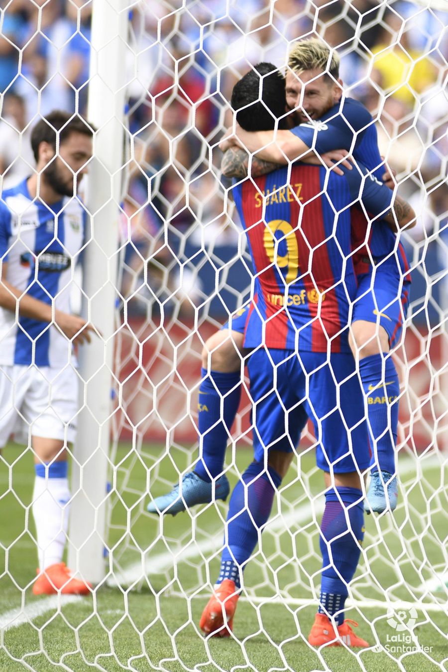 Las mejores imágenes del CD Leganés - FC Barcelona | LALIGA