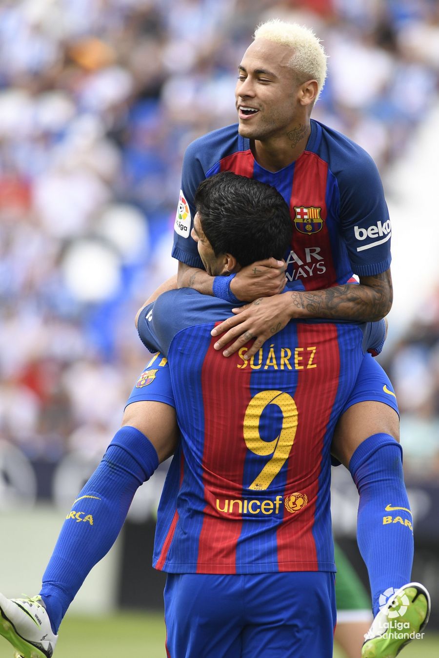 Las mejores imágenes del CD Leganés - FC Barcelona | LALIGA