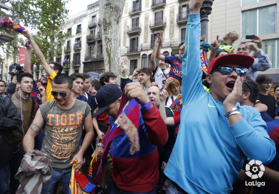 La celebración del FC Barcelona, en imágenes | LaLiga