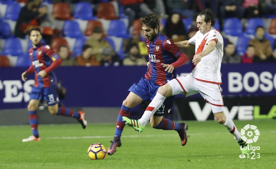 Las mejores imágenes del Levante UD - Rayo Vallecano | LALIGA
