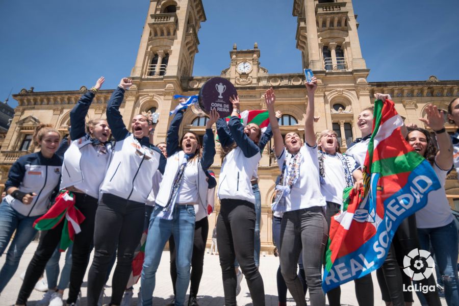 The best photos from Real Sociedad's Cup celebrations | LaLiga