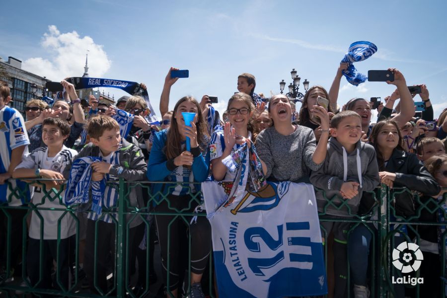 The best photos from Real Sociedad's Cup celebrations | LaLiga