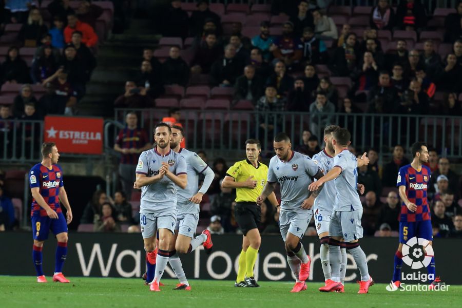 Barça - Levante: Gol de Rubén Rochina, en Vídeo, LaLiga Santander