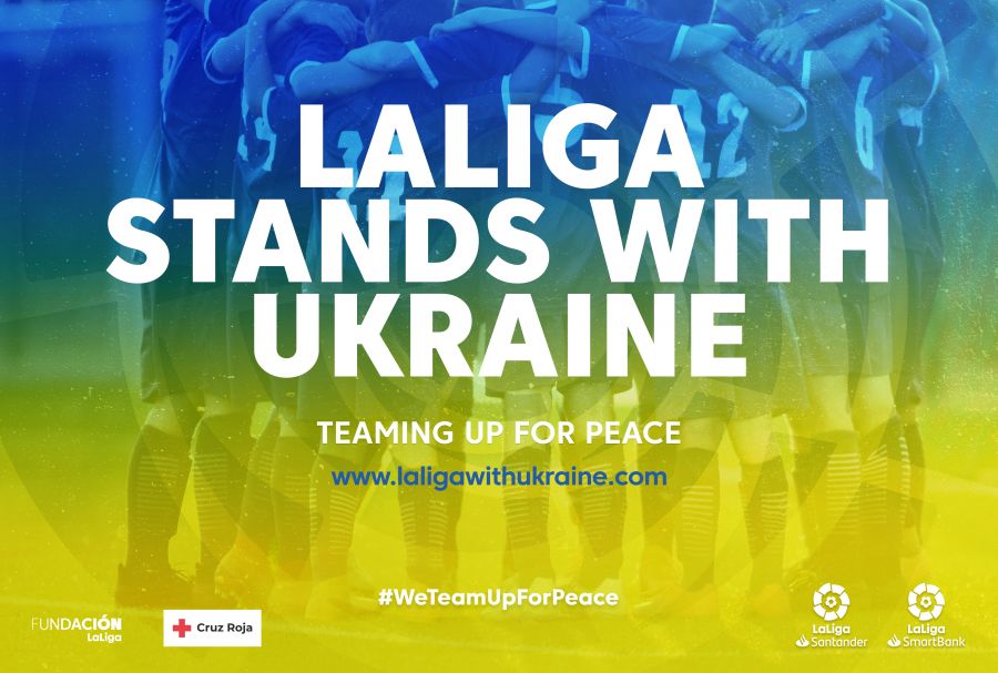 LaLiga stands with Ukraine | LALIGA