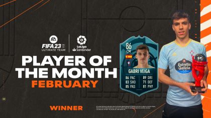 Gabri Veiga named LaLiga Santander Player of the Month for February ...