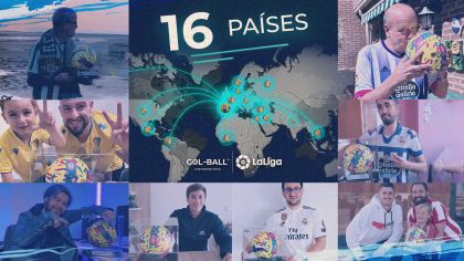 GOL-BALL delivers goal balls to fans in 16 different countries | LALIGA