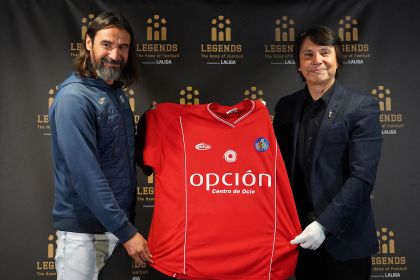 Sergio Pachón entrega a LEGENDS parte de la historia del Getafe CF | LALIGA