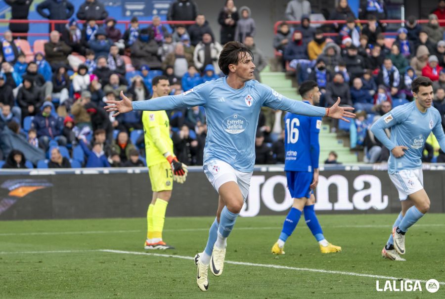 El primer gol de Tadeo Allende con el Celta de Vigo | LALIGA