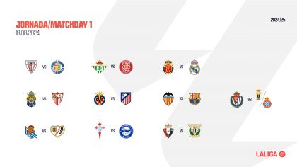 Consulta el calendario completo de LALIGA EA SPORTS 2024/25 | LALIGA