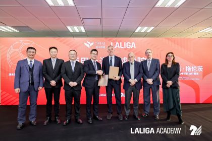 LALIGA opens its first football academy in East China: LALIGA Academy ...